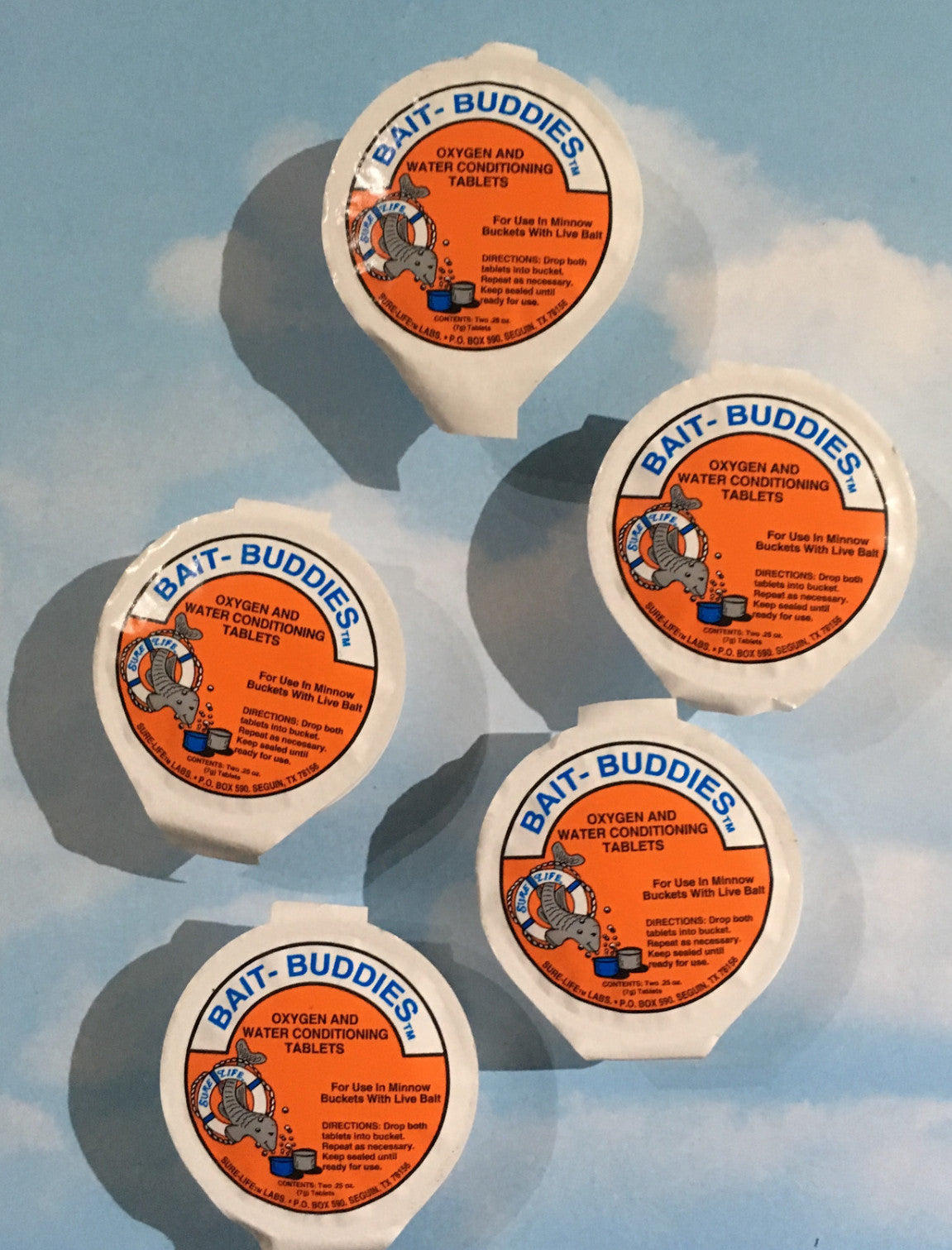 Bait Buddies Tablets - Oxygen and Conditioning Tablets by Sure Life ...